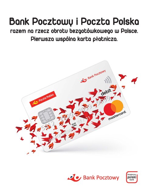 Poczta Polska i Bank Pocztowy razem na rzecz obrotu bezgotówkowego