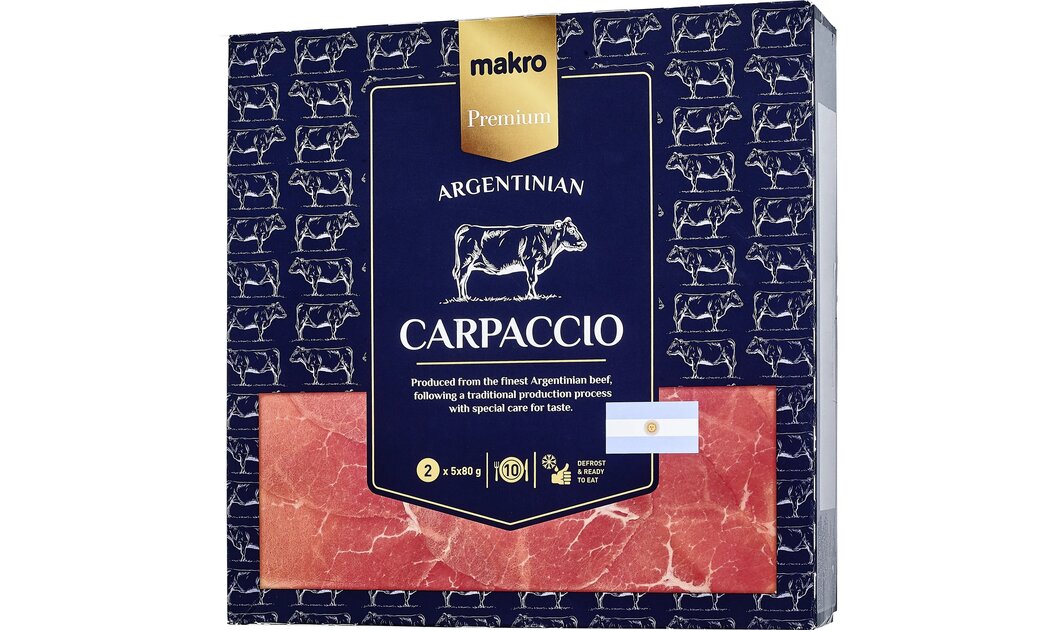 Carpaccio w dwóch wariantach w portfolio marki MAKRO Premium | Biuro ...