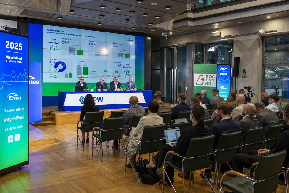 Enea's performance in H1 2025 supports the implementation of the Group's ambitious energy ...