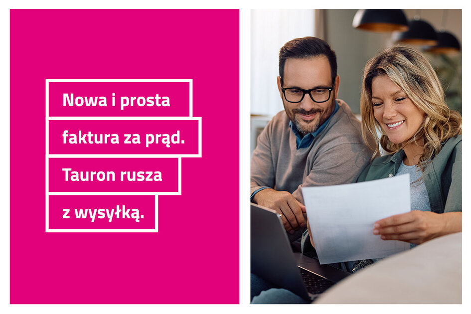 Nowa i prosta faktura za prąd. TAURON rusza z wysyłką | Biuro prasowe ...